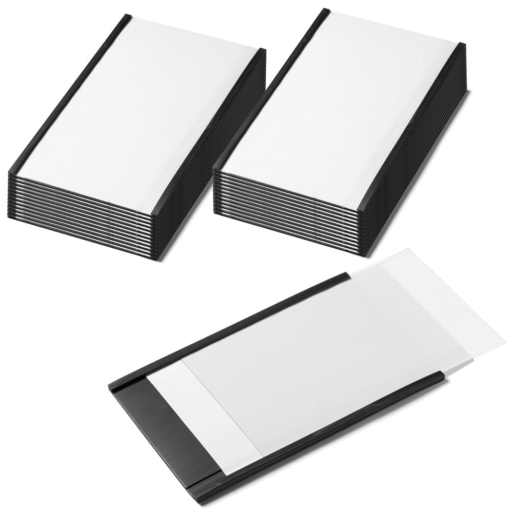 Magnetic Label Holder C-Channel Set – 102mm x 55mm x 1.1mm | Includes ...