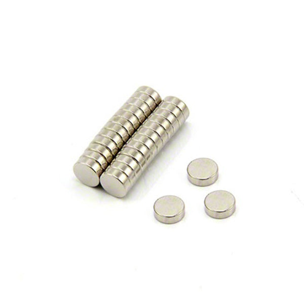 Neodymium Disc Magnet - 6mm x 2mm | N45 | Diametrically Magnetised ...