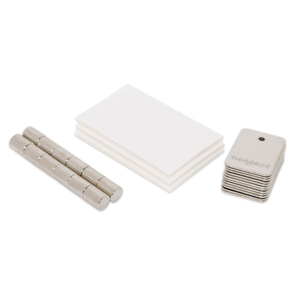 Magnart - Magnetic Art Hanging System | 12 Pack | 12 Magnets and 12 Ad ...