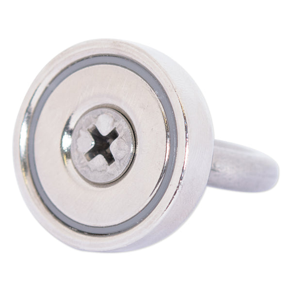 Neodymium Threaded Eyelet 36mm Fishing - Buy online at AMF Magnets ...