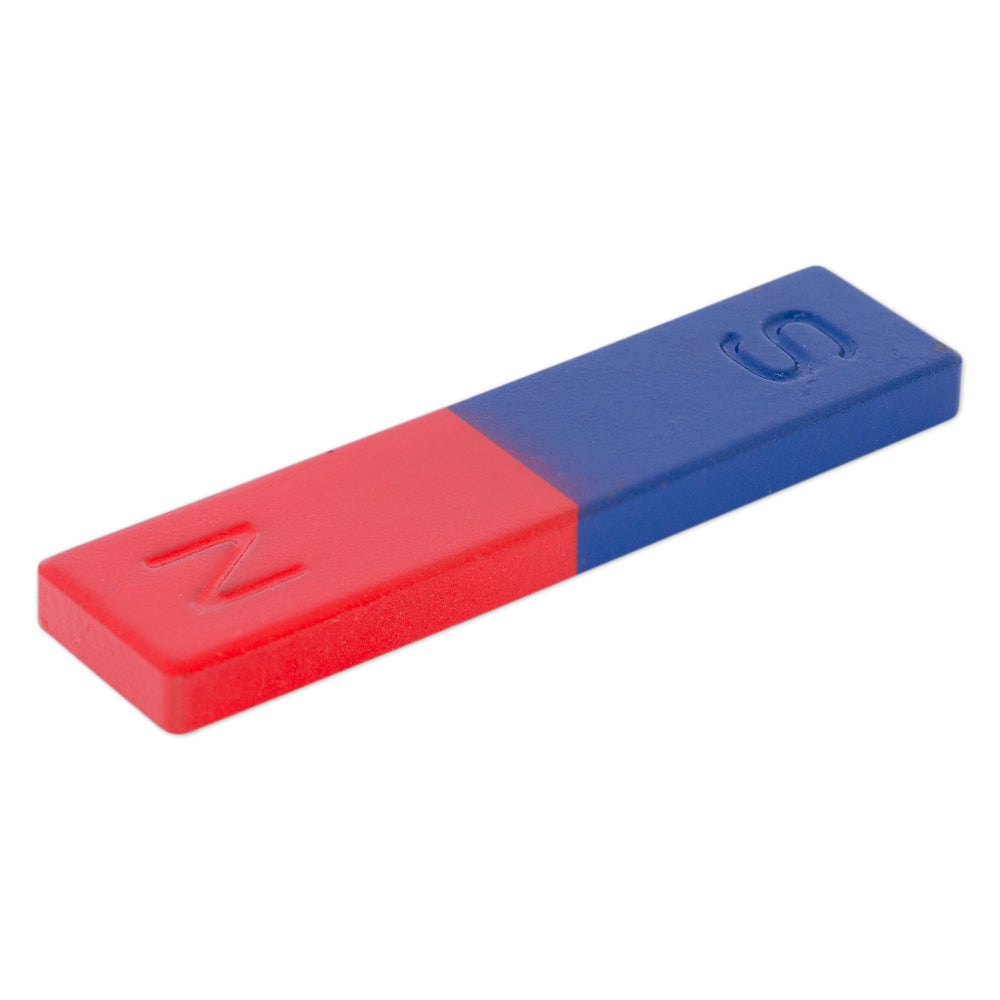 Ferrite Block Magnet North South Painted – AMF Magnetics