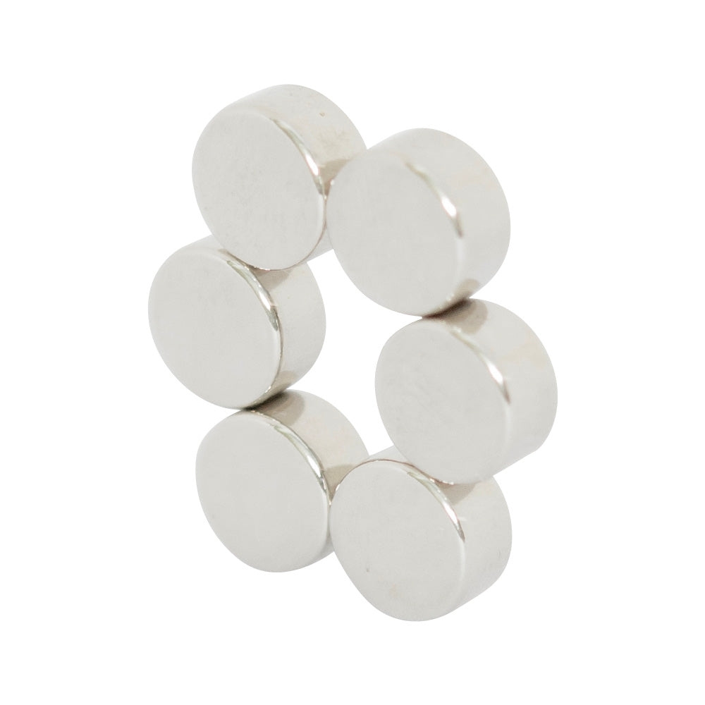 Neodymium Disc Magnet - 6mm x 3mm | N48H | High Temperature ≤120ºC | D ...