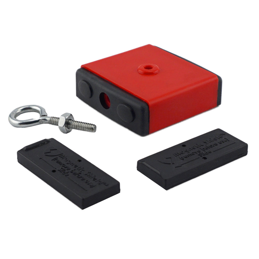 Plastic Encased Retrieving Magnet | Pull Force 18kg – AMF Magnetics