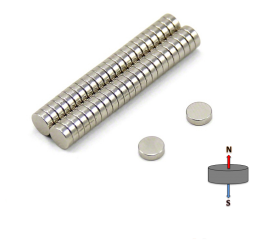 Neodymium Disc Magnet 5mm x 2.5mm N45| AMF Magnetics