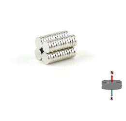 Neodymium Disc Magnet 6mm x 1mm N50 | Buy Online! – AMF Magnetics