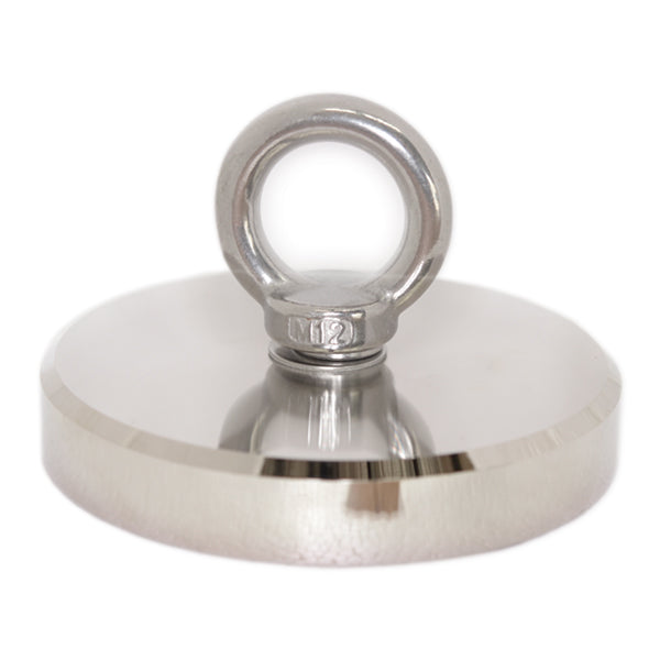 Neodymium Fishing Magnet with M12 Threaded Eyelet | AMF MAGNETS ...