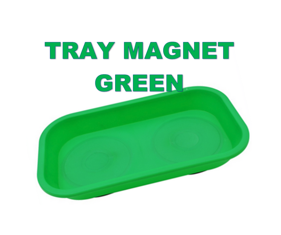 Magnetic Tray | Medium | Hi-Vis GREEN – AMF Magnetics